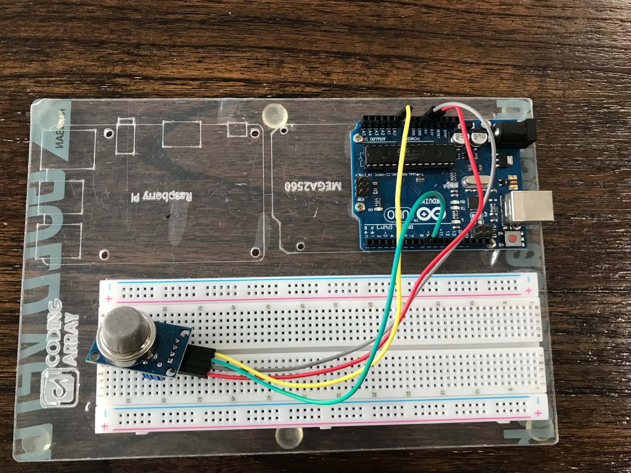 MQ-136 Gas Sensor – Arduino and AI